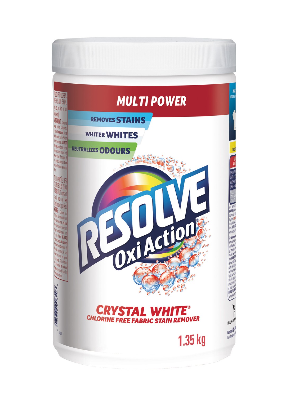 RESOLVE® IN WASH POWDER - Oxi-Action® 2/3 Kg | Resolve® CA