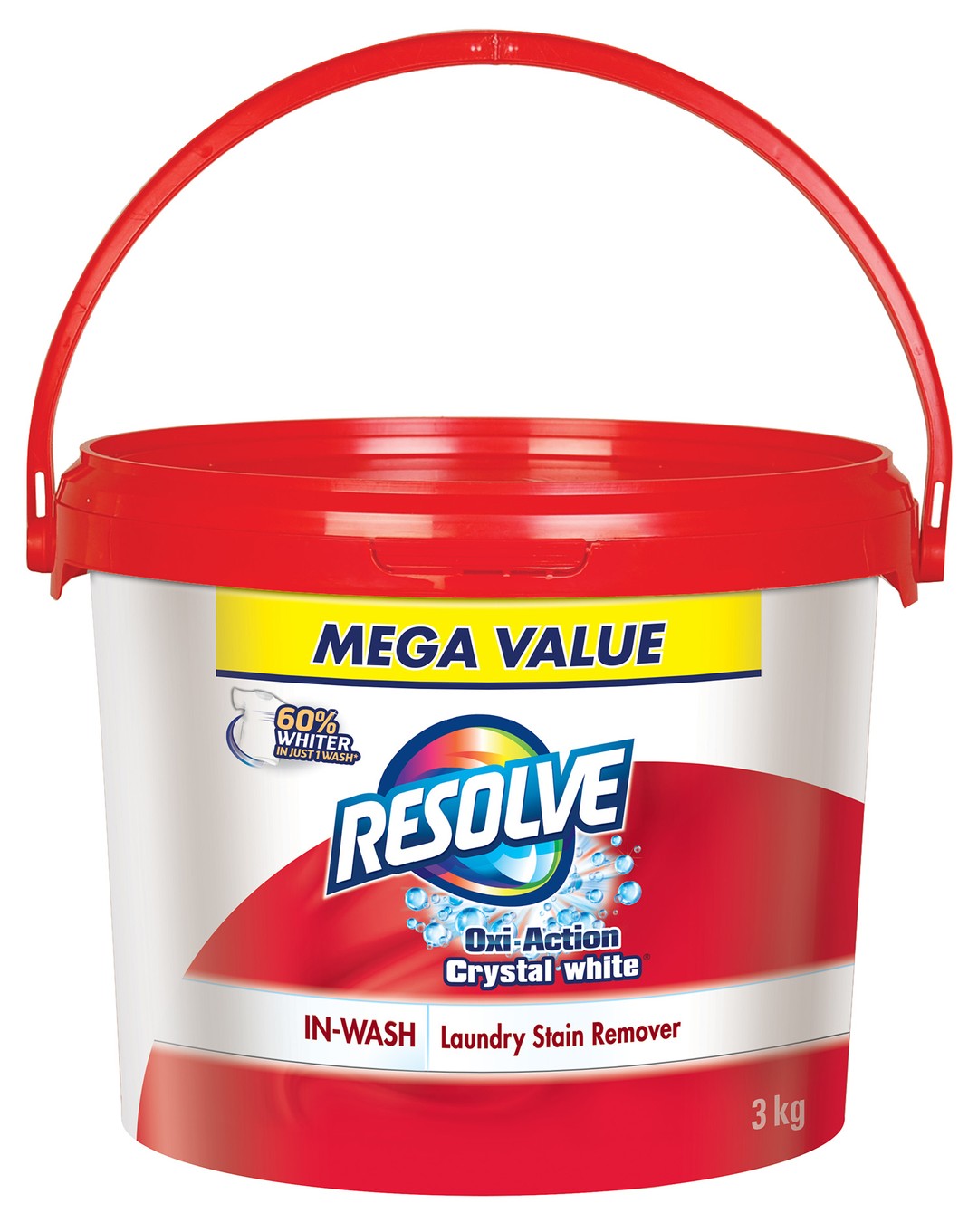 RESOLVE® IN WASH POWDER - Oxi-Action Crystal White® 2/3 Kg | Resolve® CA